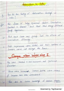 Chapter 2: History - Nationalism in India Class 10 Notes PDF Free